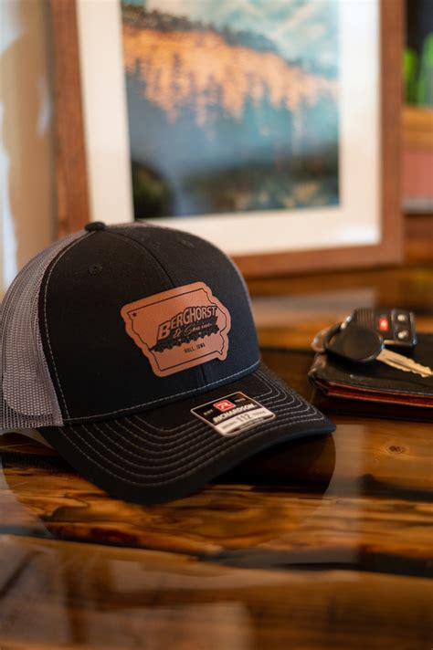 Custom Logo Leatherette Patch Hat Leatherette Patch Hat Custom Patch