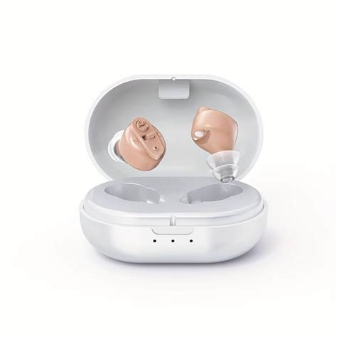 Aika Mini Rechargeable Cic Digital Hearing Aid Sound Amplifier Machine For Old Age With Auto