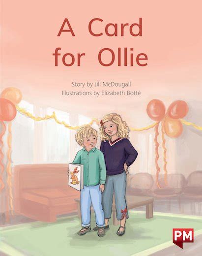 Pm Blue A Card For Ollie Pm Storybooks Level 11 Scholastic Shop