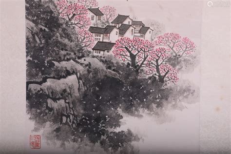 宋文治 江南春晓 设色纸本立轴－【deal Price Picture】
