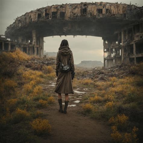 Premium Photo Postapocalyptic World