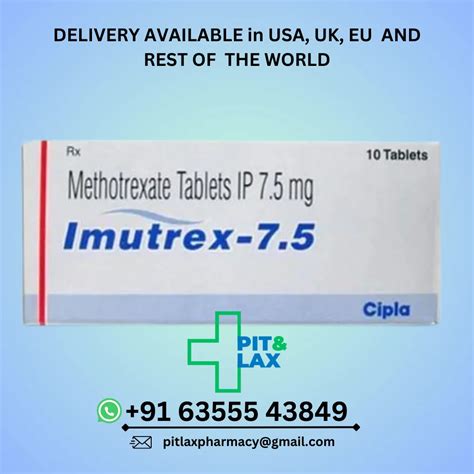 Methotrexate 75 Mg Tablets At ₹ 112stripe Skin Care Cream In Surat