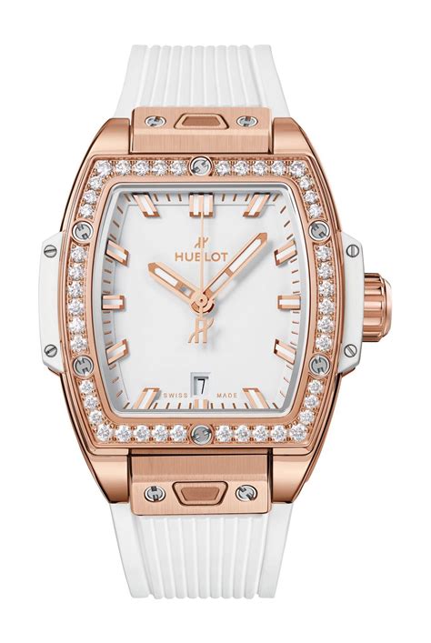 Hublot Spirit Of Big Bang King Gold White Diamonds The Watch Pages