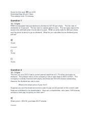 8 4 Problem Set 8 Docx Scoreforthisquiz 20outof20 SubmittedSep26at2