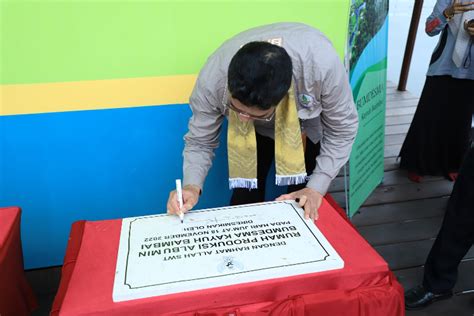 BRGM RI Dan Pemkab HSU Resmikan Rumah Produksi Albumin Bumdesma Kayuh