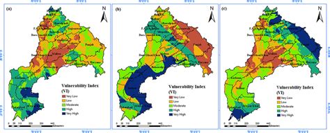 Maps Of Groundwater Vulnerability Index Derived From Conventional