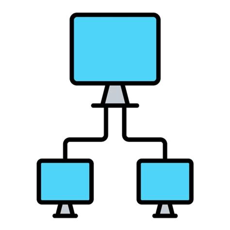 Ilustración Plana De Las Redes Informáticas Vector Premium