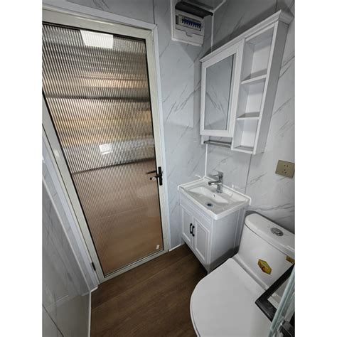 Wood Grain Exterior Cladding Expandable Container House