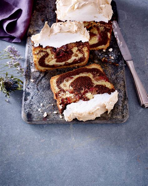 Pflaumen Rührkuchen mit Baiserhaube Rezept LECKER
