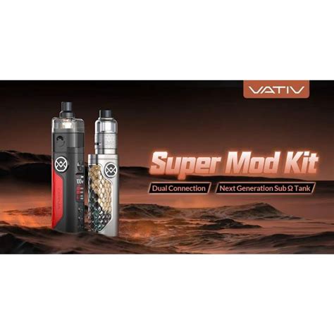 Ho OXVA VATIV SUPER MOD COMPLETE SET BATTERY CHARGER EJUICE Lazada PH