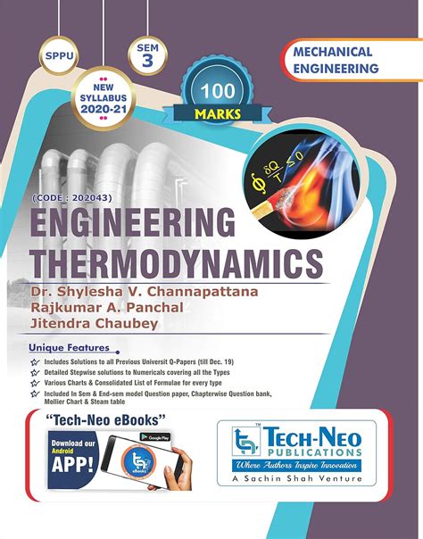 Engineering Thermodynamics For Sem 3 SPPU Mechanical Course Code