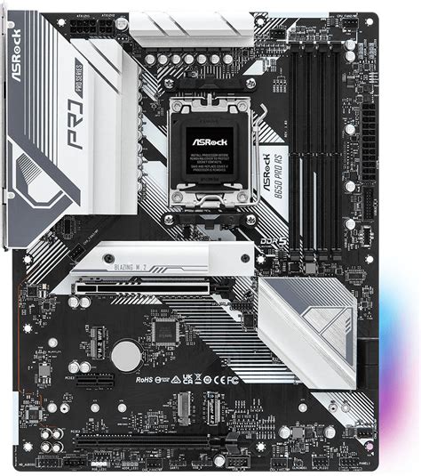 Материнская плата ASRock B650 Pro RS AM5 ATX, набор микросхем AMD B650 ...