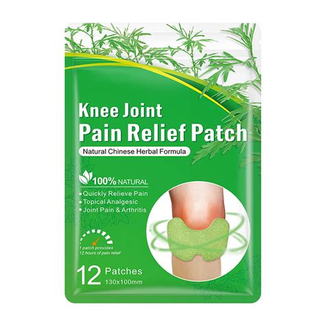 48pcs Medicated Wellness Natural Knee Pain Relief Patches Herbal