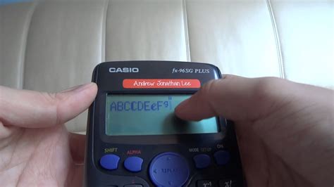 How To Type Almost The Whole Alphabet With A Calculator YouTube
