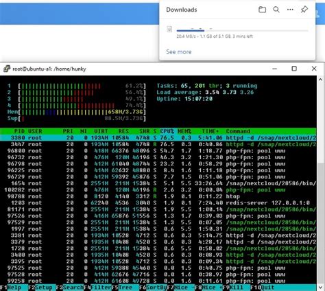 High Cpu Usage Nextcloud 2220 Snap On Ubuntu 20 Lts 📦 Appliances
