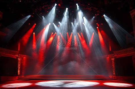 화려한 무대 조명