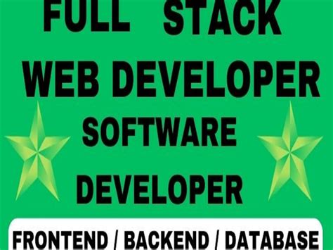 Ai Software Developer Full Stack Web Developer Web Application Saas Softwar Upwork