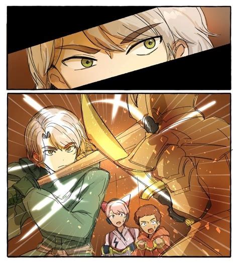 Anime Story Page With Lloyd Ninjago