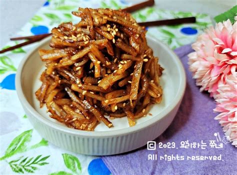 간장 진미채볶음 마요네즈 레시피