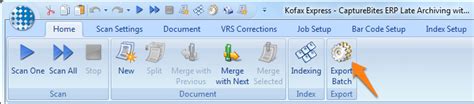 ERP Document Export Help CaptureBites
