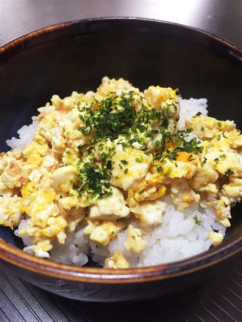 簡単！豆腐そぼろ丼 By こぴもち 【クックパッド】 簡単おいしいみんなのレシピが350万品