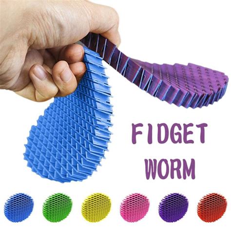 Fidget Worm Stress Reducing Toys Worm Big Fidget Toy Morphing Y5u0