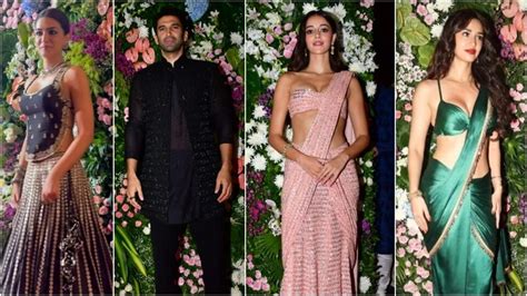 Ekta Kapoors Diwali Party Kriti Sanon Ananya Panday Aditya Roy Kapur To Disha Patani What