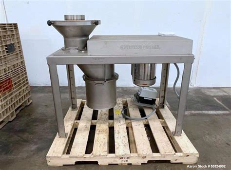 Used Quadro Comil 10 Hp Up To 5 000 Lbs Hr Stainless Steel Screens Included Built 2020