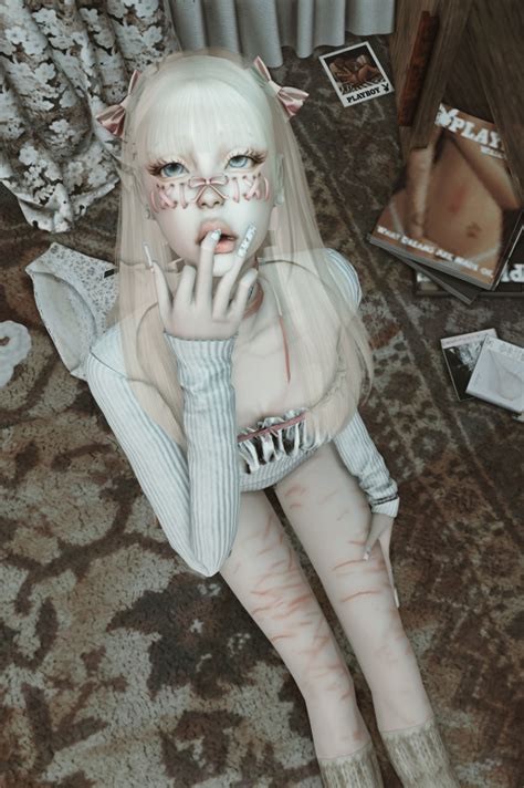 🕸️₊˚♡ 𝓓irty 𝓓reamer 𓆩♡𓆪 Outfit Bows ෆ Hair ෆ Face Acc ෆ Been Trying Out Different Styles Of