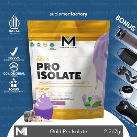 Jual Muscle First Pro Isolate Lbs Gram Whey Protein Isolate M Shopee Indonesia