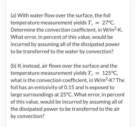 A Technique For Measuring Convection Heat Transfer