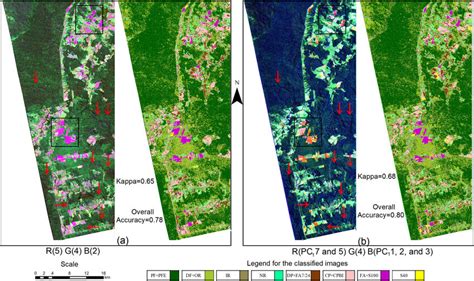 Best Visual Color Compositions And Their Respective Classifications Of Download Scientific