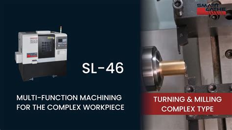 Syntec Cnc Controller Slant Bed Mini Cnc Lathe Machine With C Axis