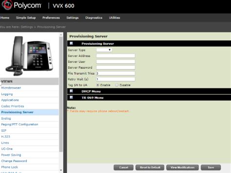 Manually Provisioning Polycom Phones Stream