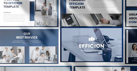 Efficion Шаблон Keynote доклада для бизнес презентации Шаблоны