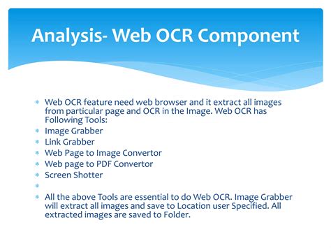 Tamil Ocr Using Tesseract Ocr Engine Pptx Desktop Publishing Computer Software And
