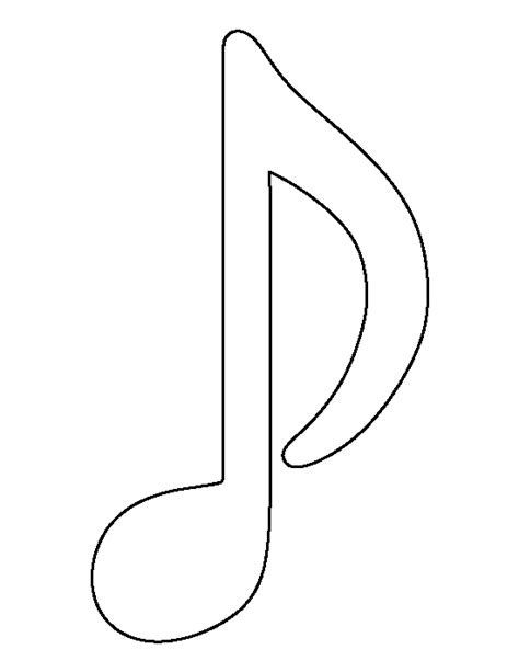 Music Note Template