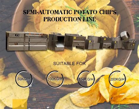 Automatic Small Scale Potato Chip Maker Machine Potato Chips Making Machine Potato Chips