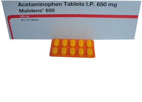 Acetaminophen Tablets 650mg At ₹ 50 Stripe In Nagpur Id 2853694257873