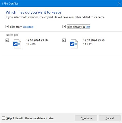 How To Get Copy But Keep Both Files Rename Feature In Windows 10