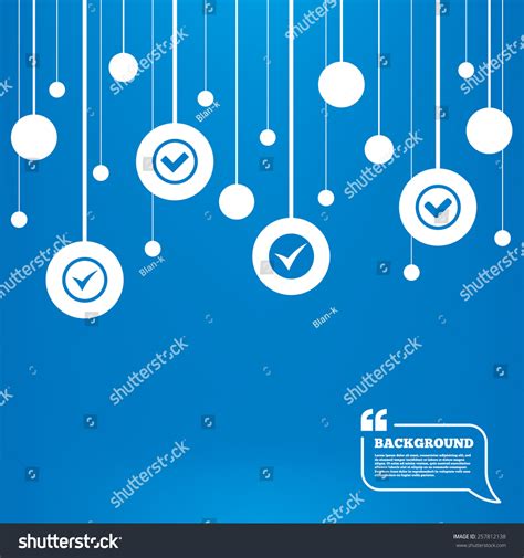 Circles Background Lines Check Icons Checkbox Stock Vector Royalty Free Shutterstock