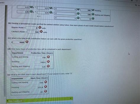 B Develop A Spreadsheet Model And Find The Optimal