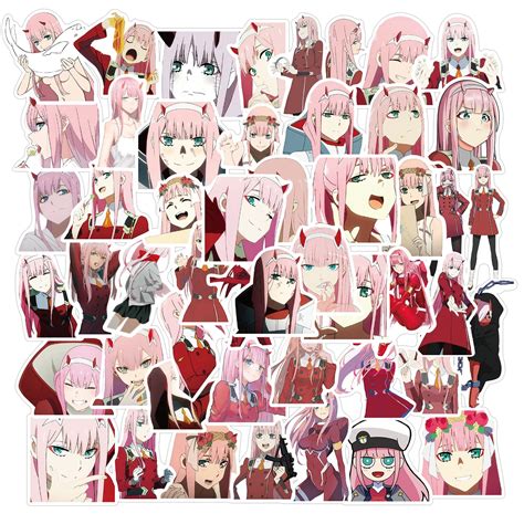 50pcs Darling In The Franxx 1 Stickers Au Sticker World