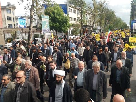 نمازگزاران گیلانی از مردم مظلوم فلسطین حمایت کردند ایسنا