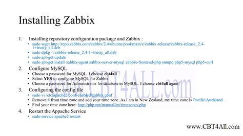 01 Zabbix4beginners Installingzabbix Pdf