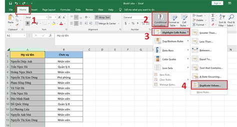Cách lọc tên trùng trong Excel cực kỳ đơn giản và nhanh chóng