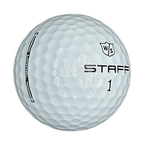 Wilson Staff Model 1 Dozen Premium Used Golf Balls