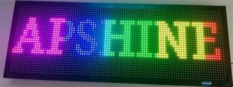 10 Mm Red Scrolling Message Display At ₹ 1150sq Ft In New Delhi Id