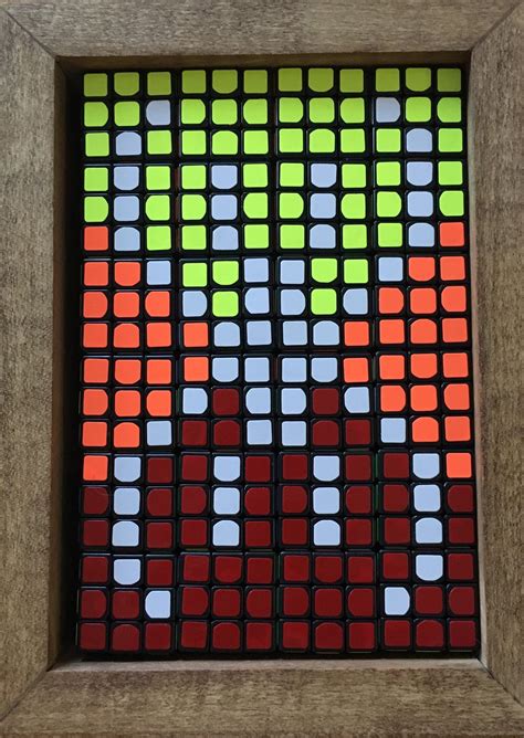 Update On The Rubiks Cube Mosaic R Utahjazz