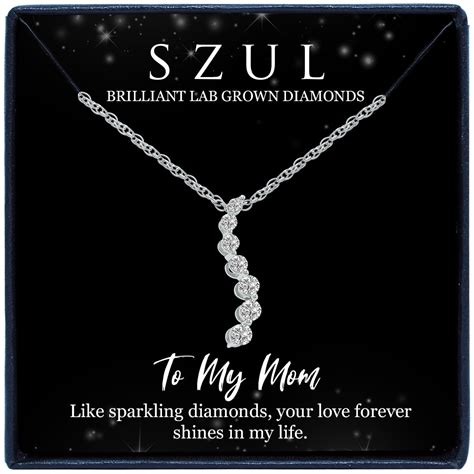 Szul Womens Jewelry T For Mom 14 Carat Tw Lab Grown Diamond